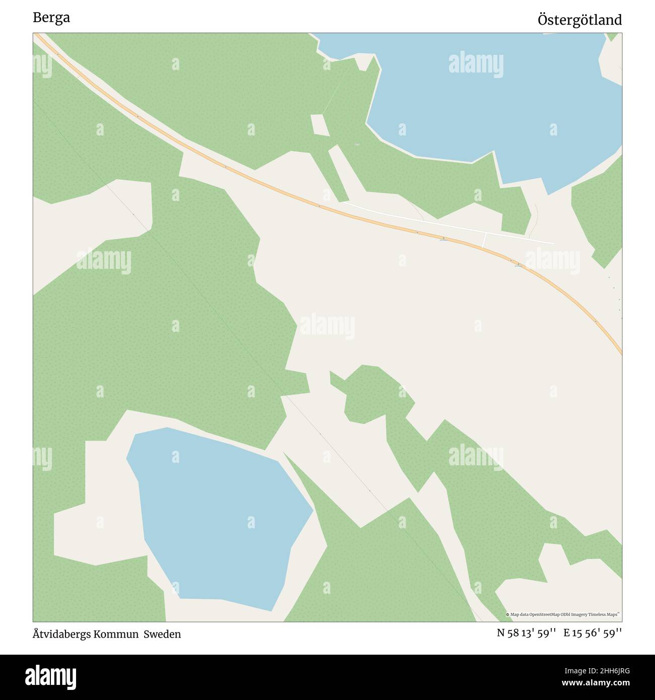 Map of berga hi-res stock photography and images - Alamy