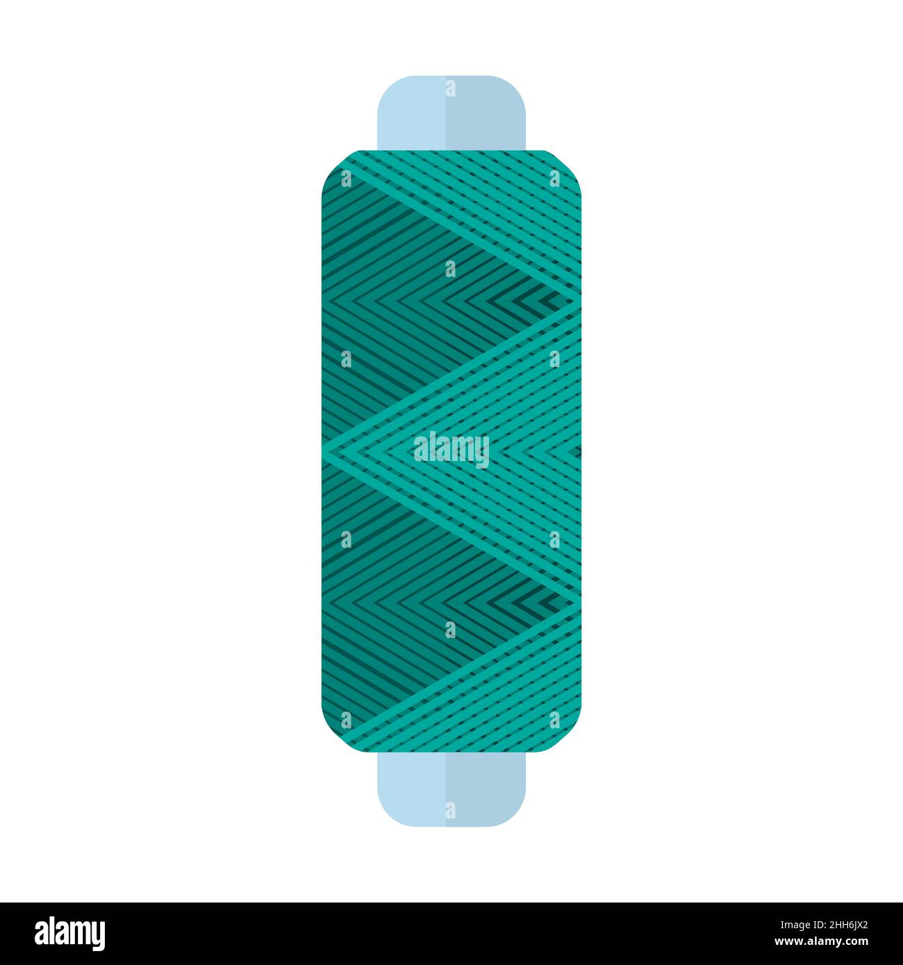 Embroidery machine threads Stock Vector Images - Alamy