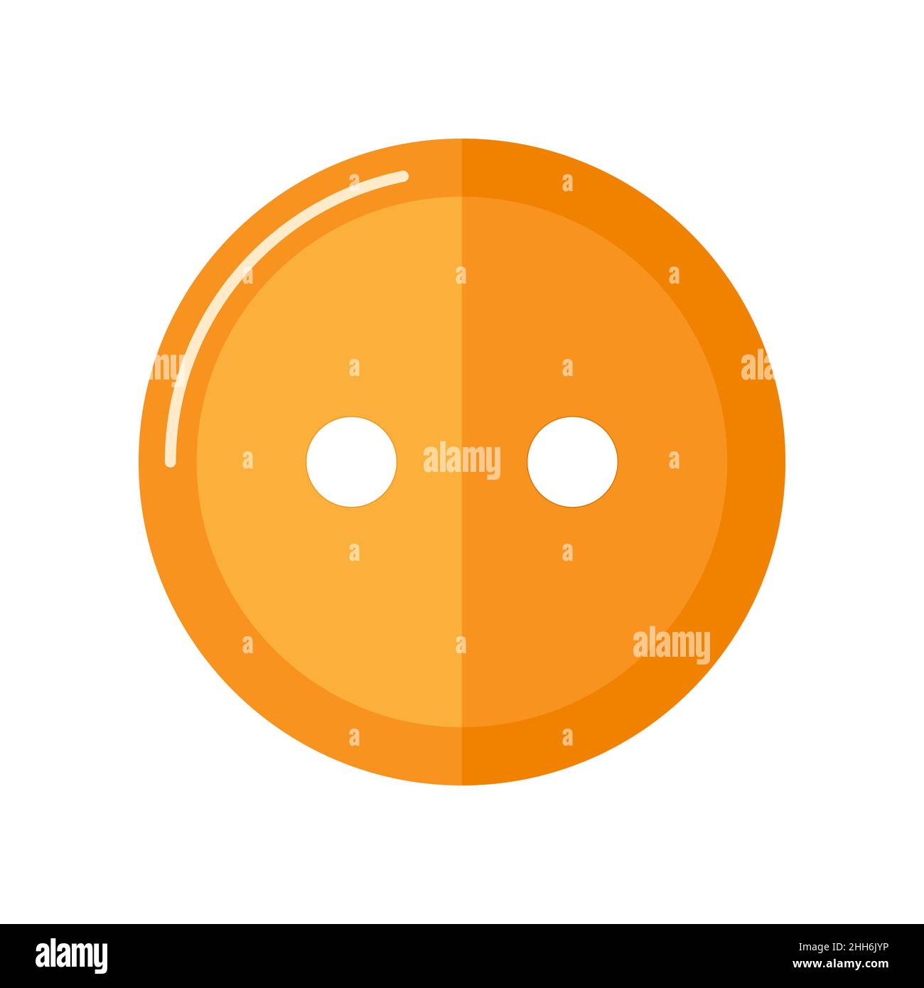 Sewing buttons on white background. Sew buttons for closure clothes ...