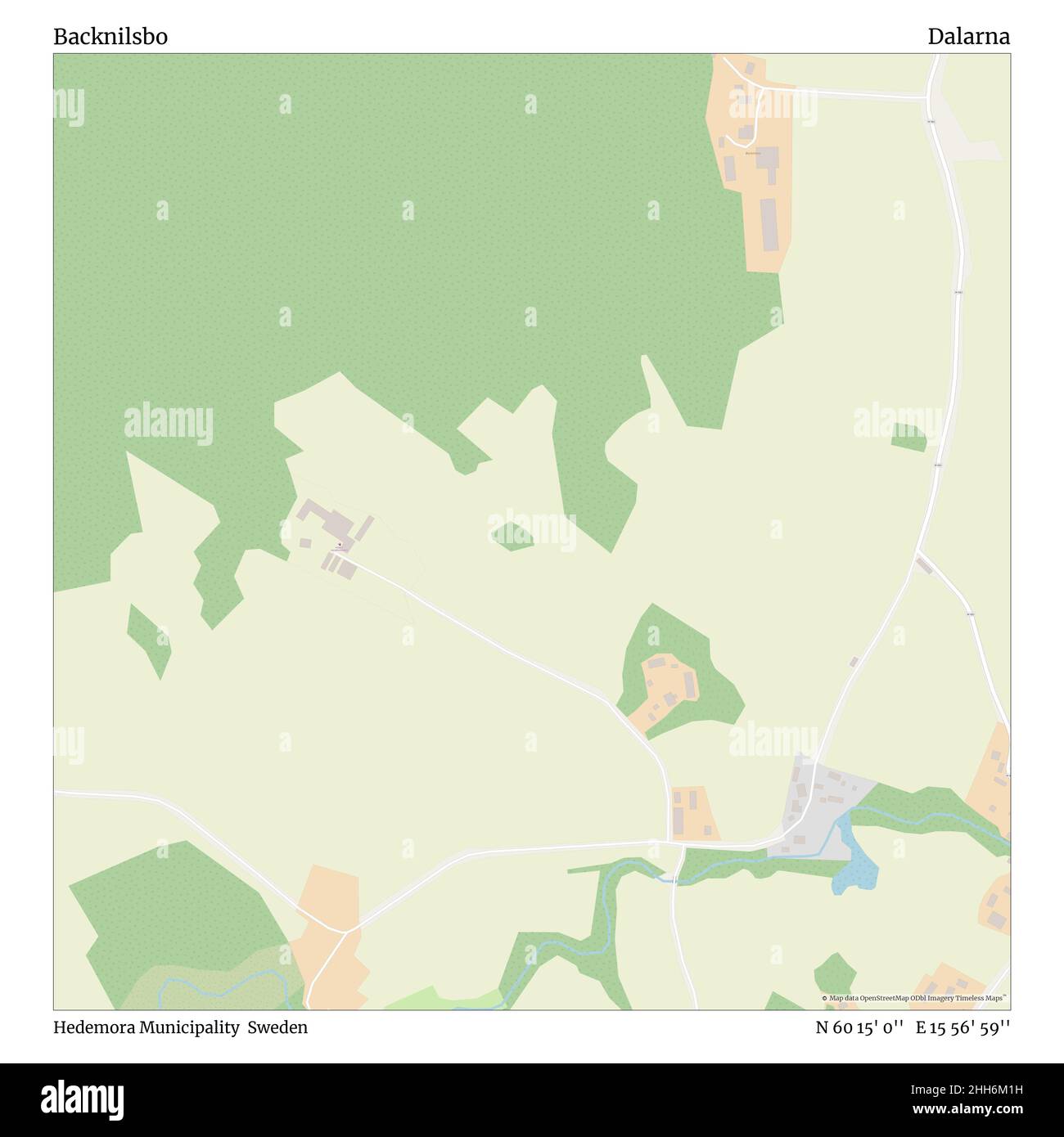 Backnilsbo, Hedemora Municipality, Sweden, Dalarna, N 60 15' 0'', E 15 ...