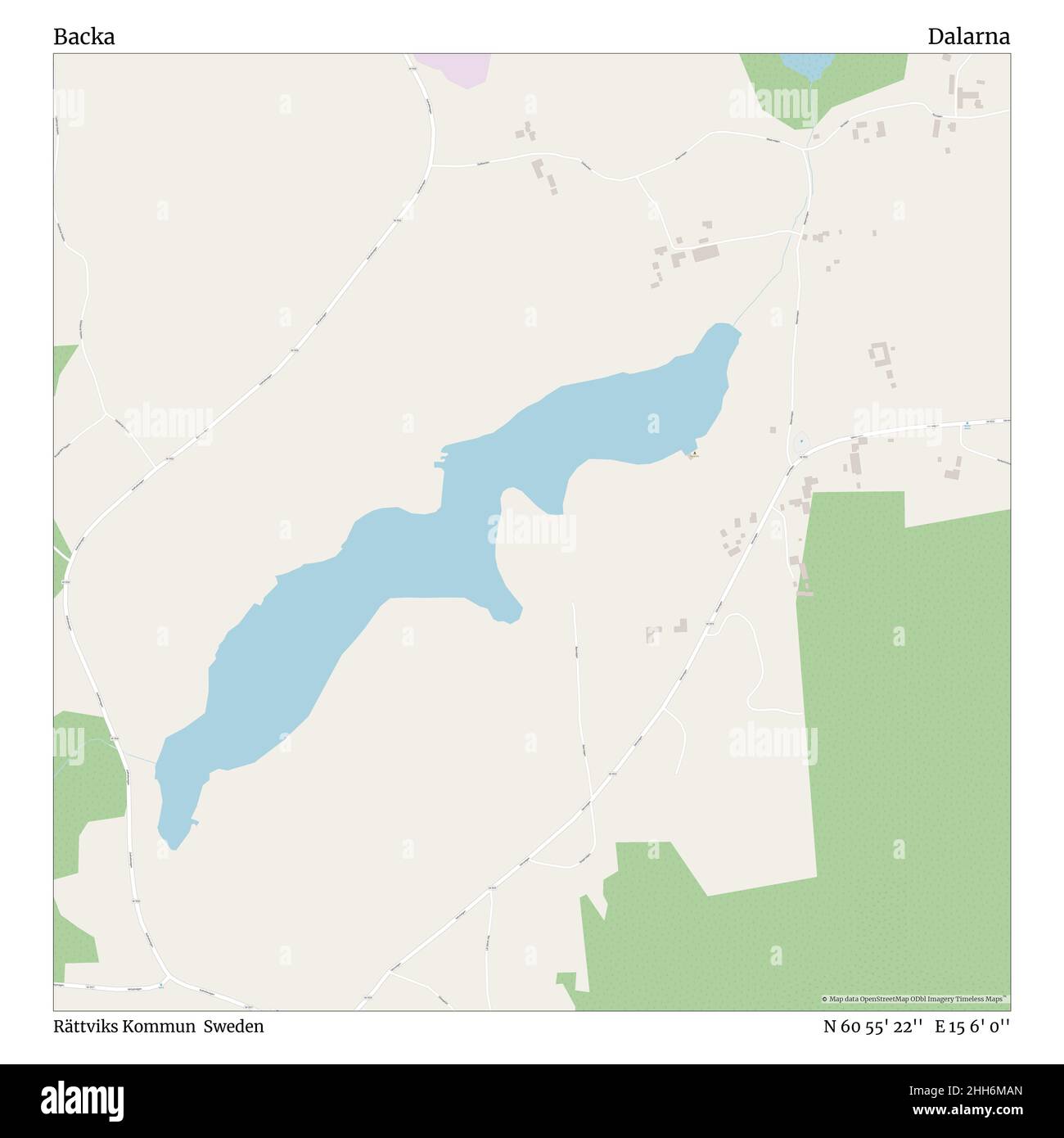 Backa, Rättviks Kommun, Sweden, Dalarna, N 60 55' 22'', E 15 6' 0 ...