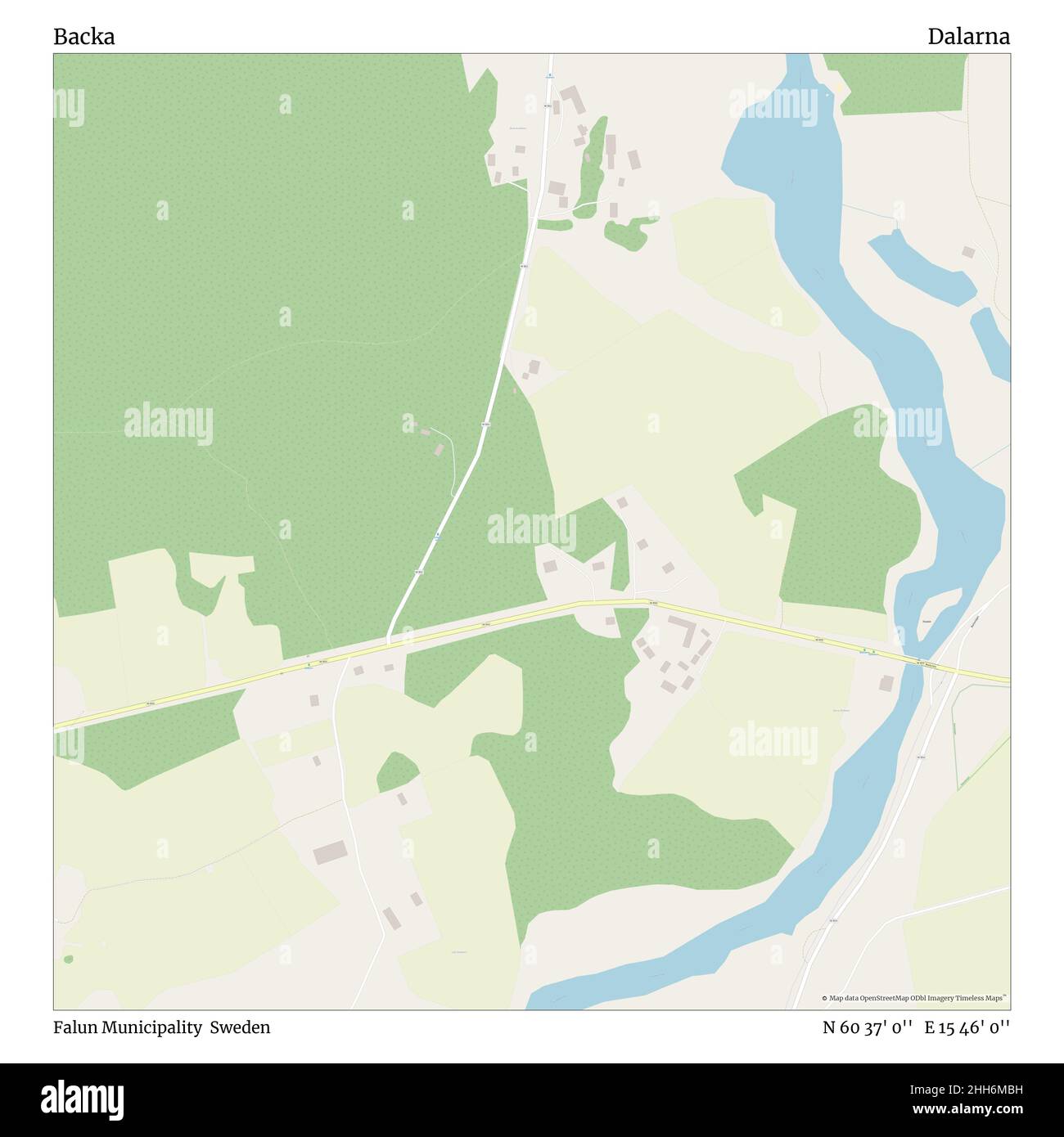 Map of falun hi-res stock photography and images - Alamy