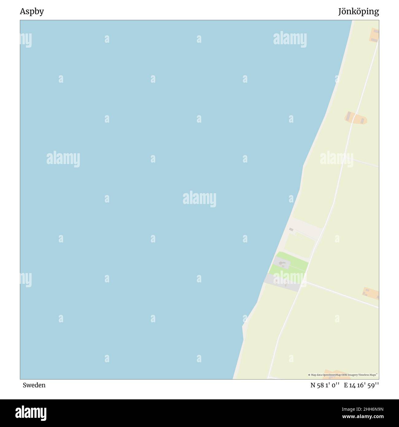 Map of jonkoping hi-res stock photography and images - Alamy