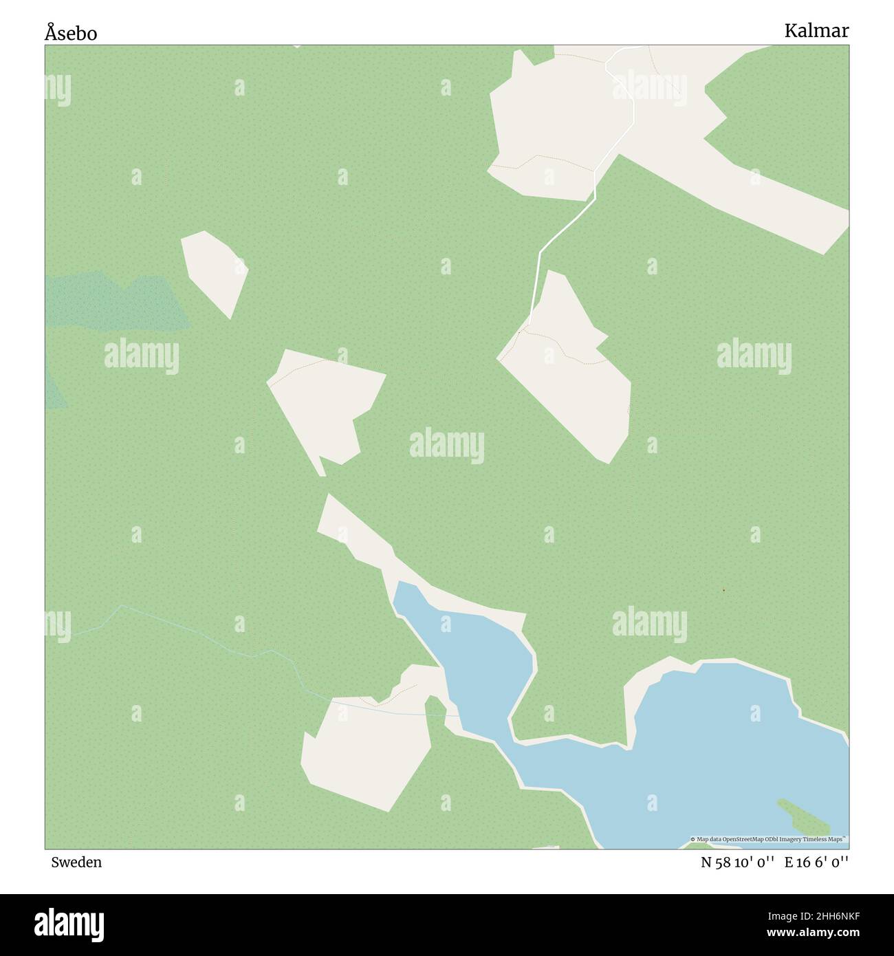 Map of kalmar hi-res stock photography and images - Alamy