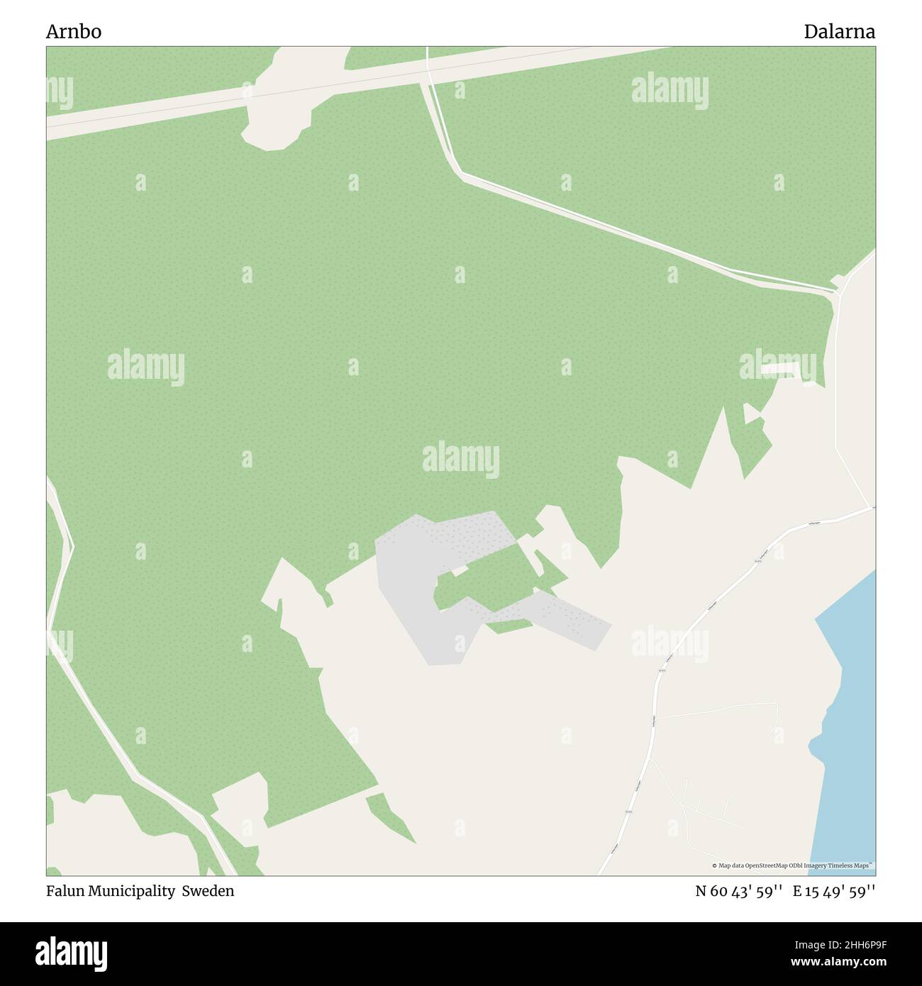 Map of falun hi-res stock photography and images - Alamy