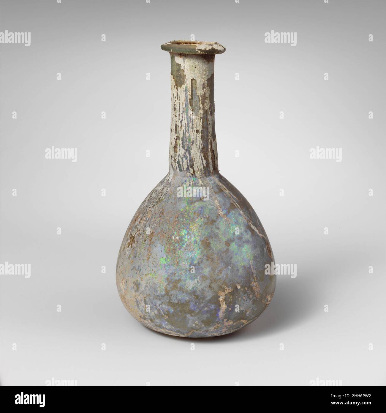 Glass perfume bottle 1st–2nd century A.D. Roman Colorless.Rim folded ...