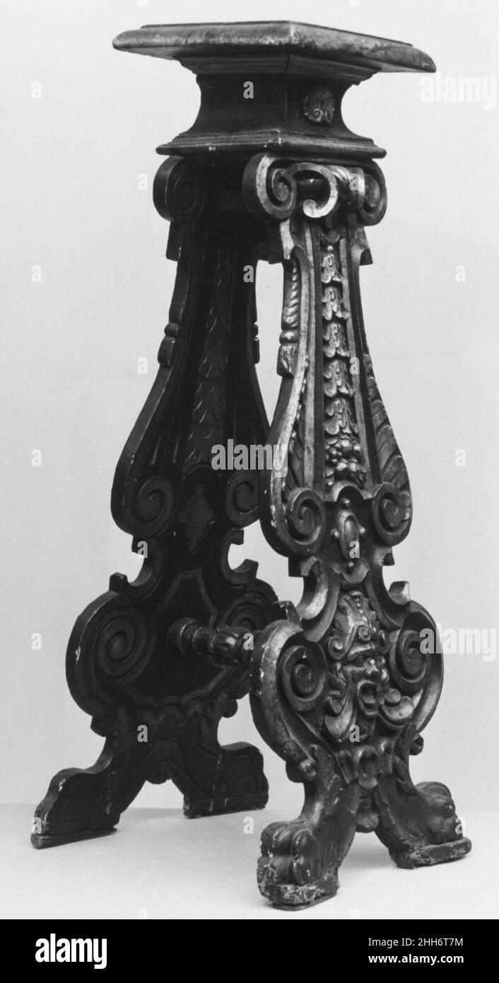 Pedestal (one of a pair) late 16th century Italian. Pedestal (one of a ...