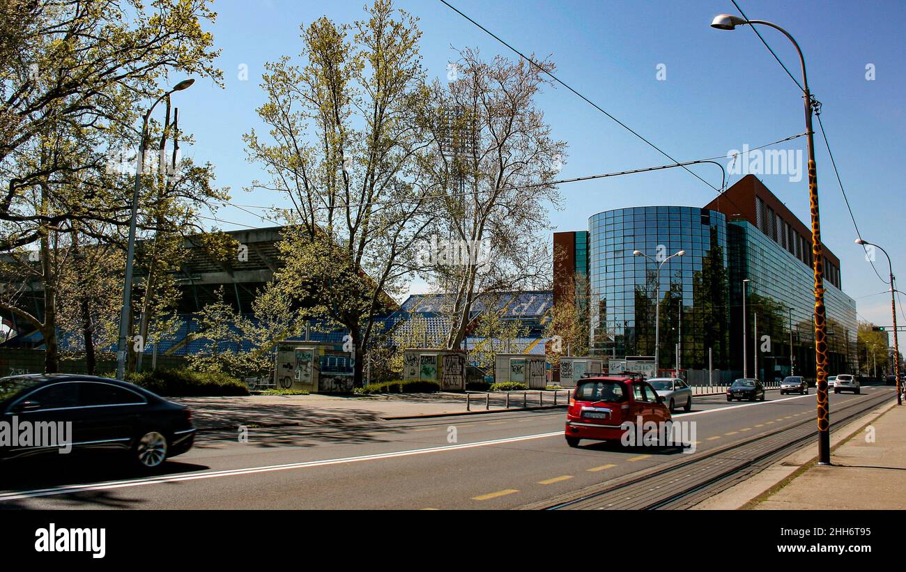 Zagreb, Croatia, Republika Hrvatska, Europe. Maksimir Stadium (Stadion ...