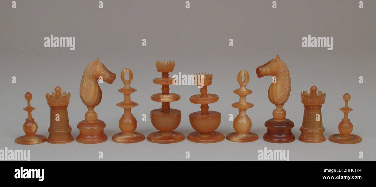 Chessmen 18th century British. Chessmen. British. 18th century. Ivory ...