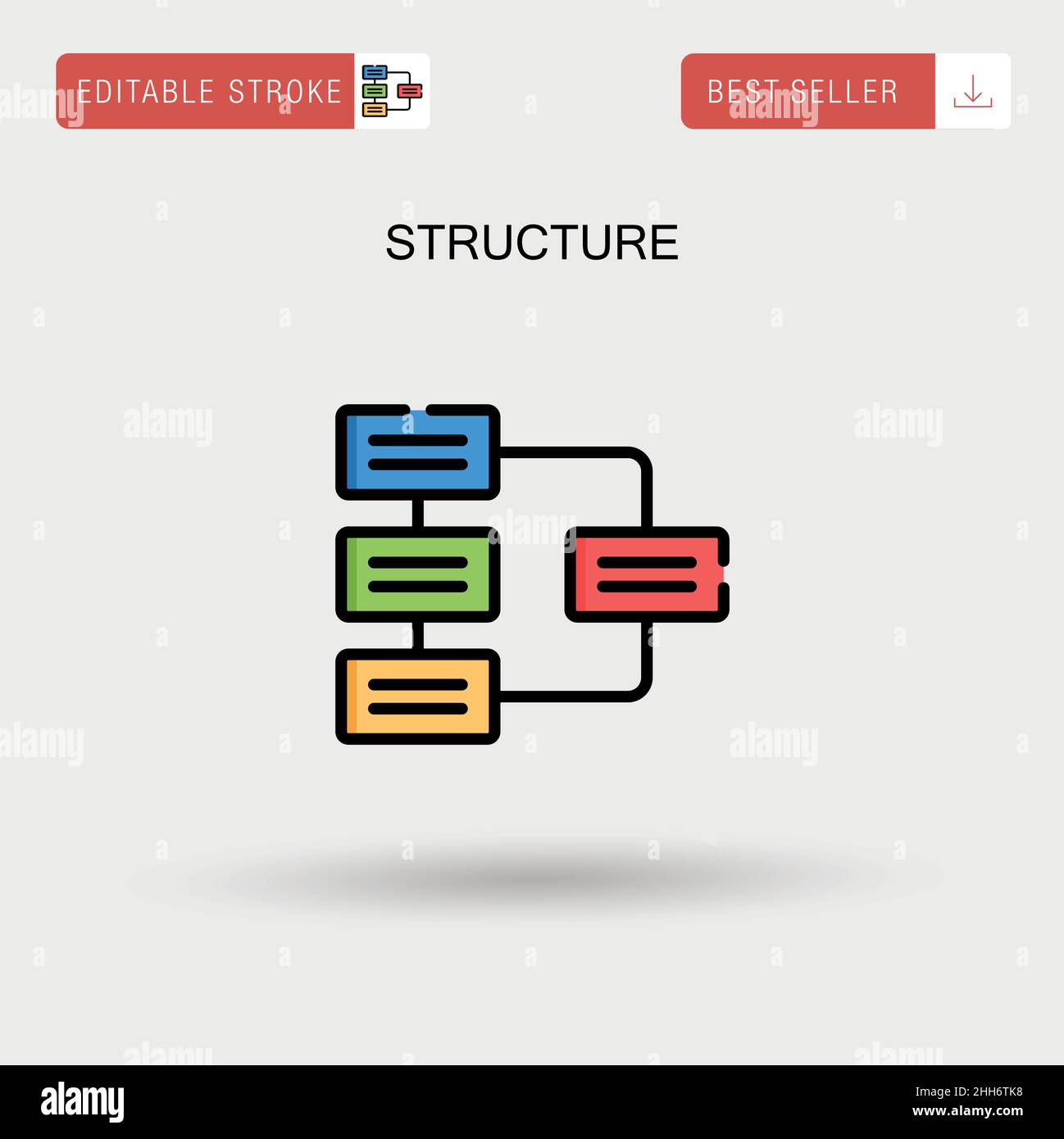 Structure modern Stock Vector Images - Alamy