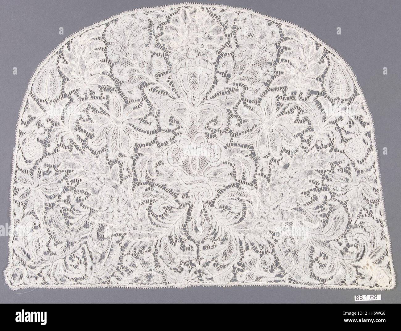 Cap crown second quarter 18th century Flemish. Cap crown 212541 Stock ...