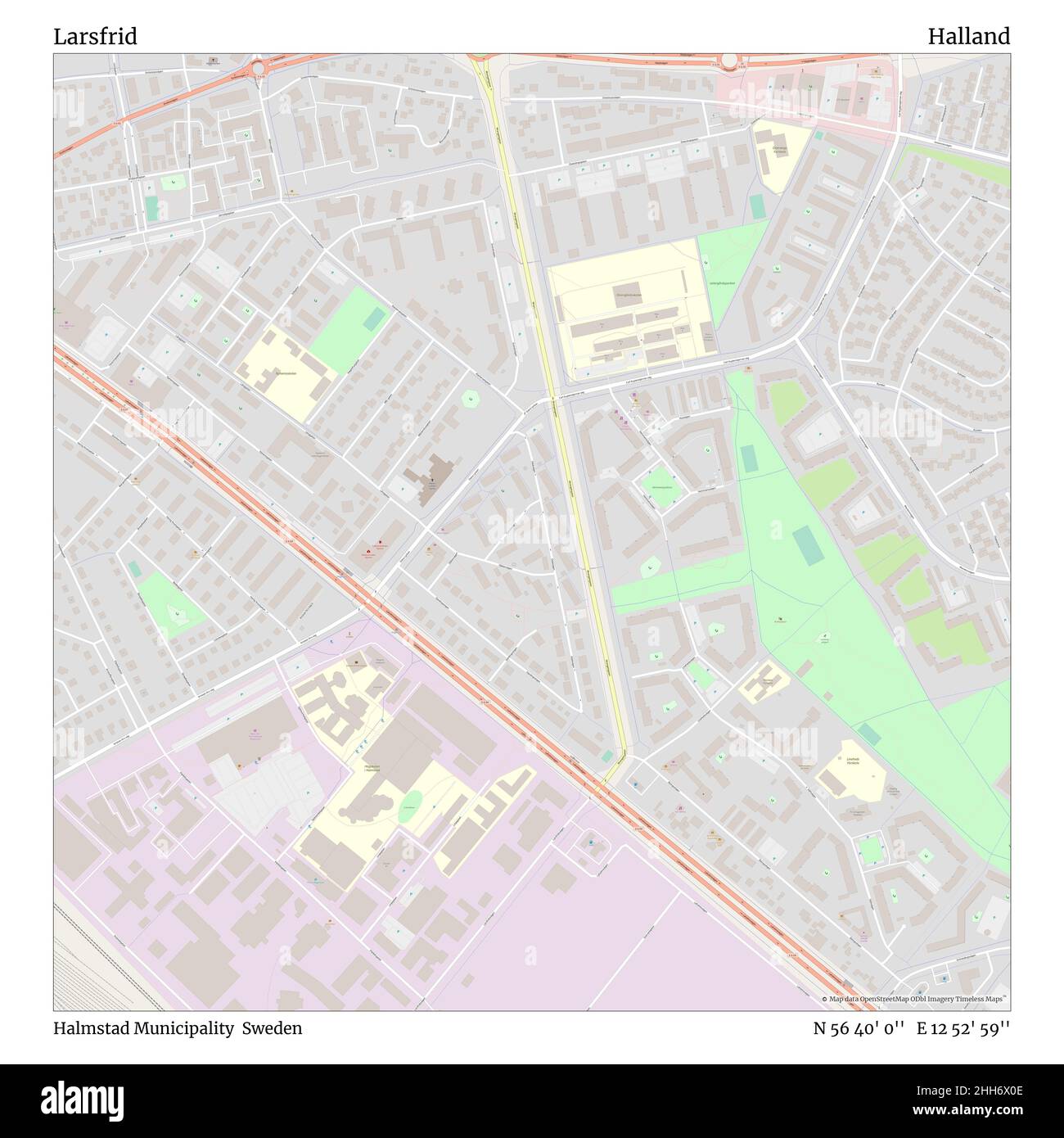 Larsfrid, Halmstad Municipality, Sweden, Halland, N 56 40' 0'', E 12 52 ...