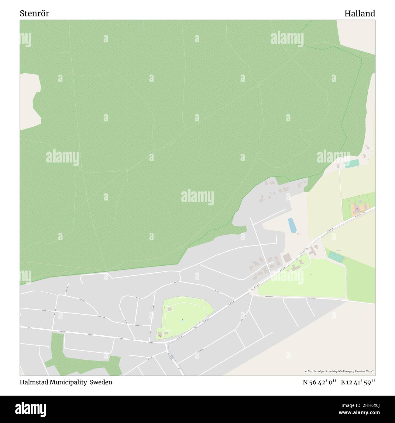 Stenrör, Halmstad Municipality, Sweden, Halland, N 56 42' 0'', E 12 41 ...