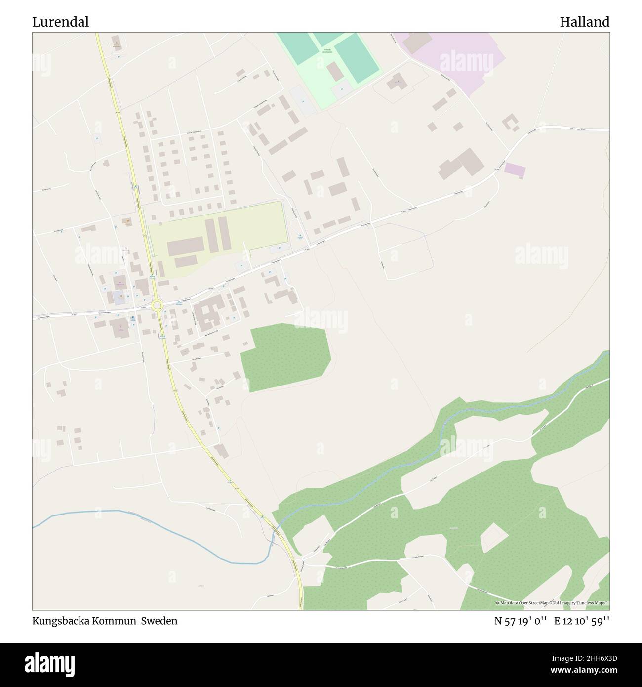 Map of kungsbacka hi-res stock photography and images - Alamy
