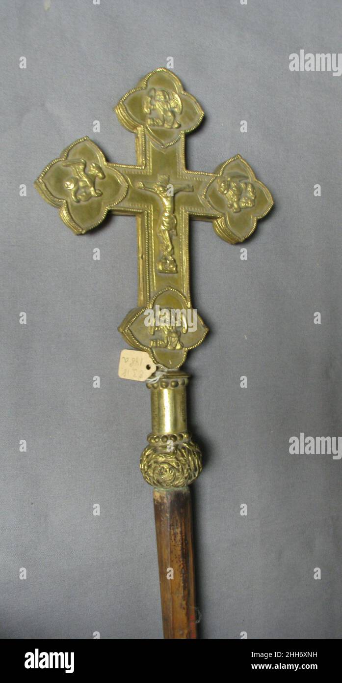 Processional cross 19th century, after 17th century original British ...