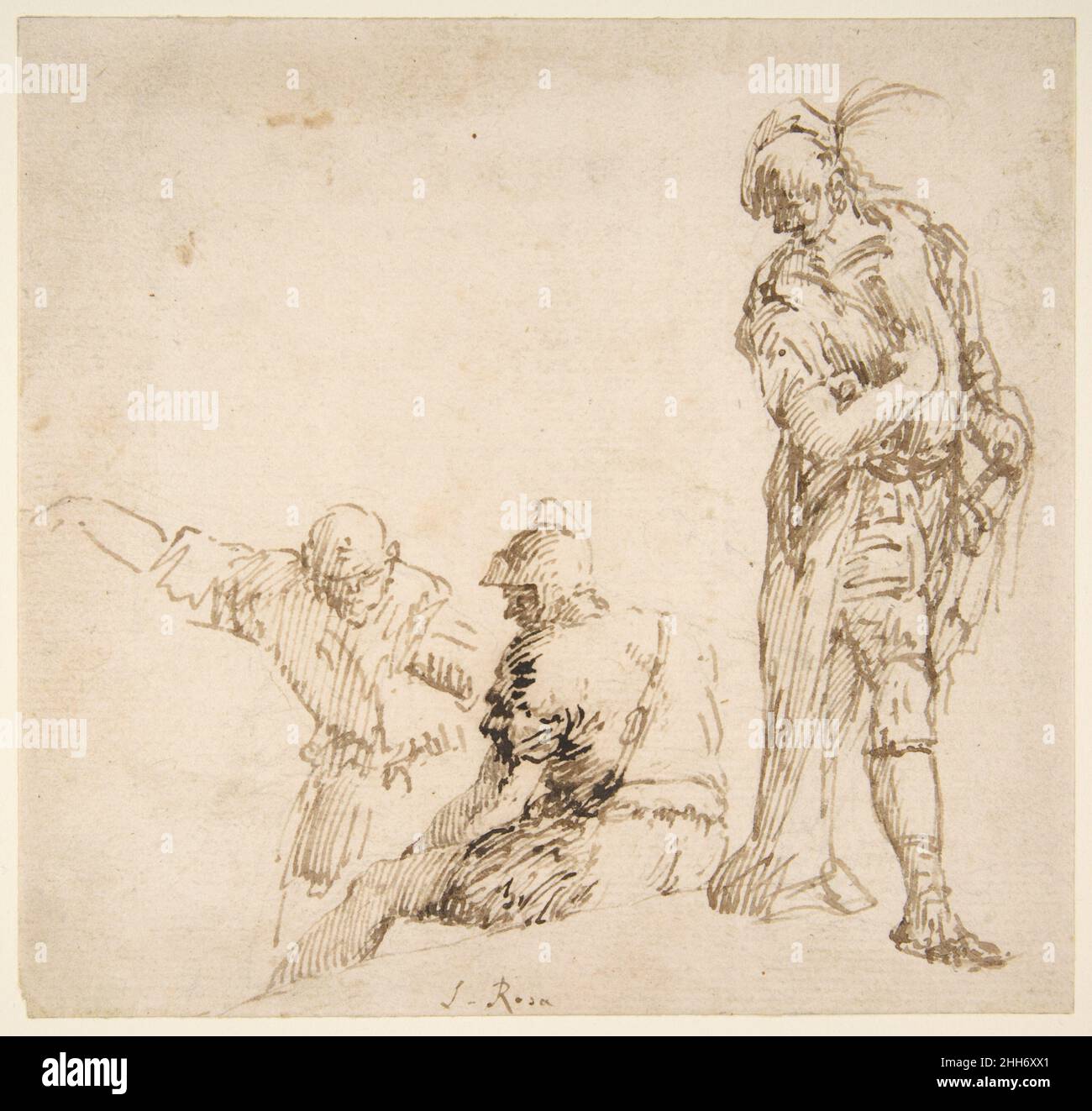 Five figure sketches hi-res stock photography and images - Alamy