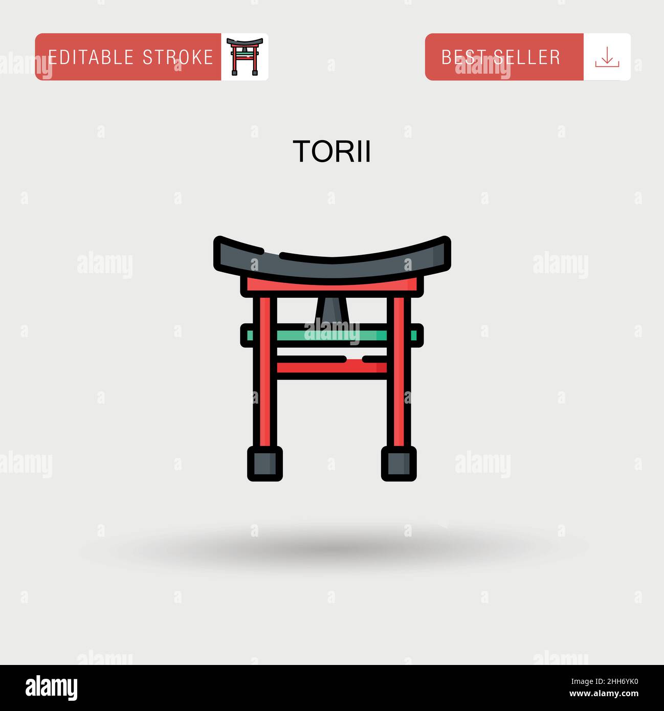 Torii design hi-res stock photography and images - Alamy