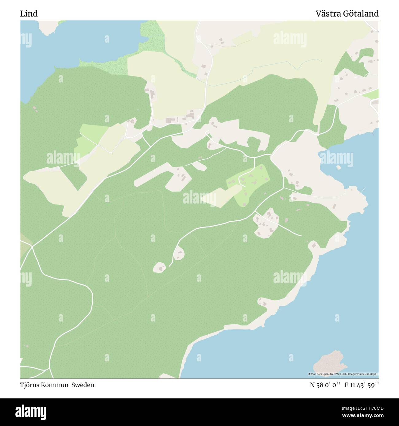 Map of lind hi-res stock photography and images - Alamy