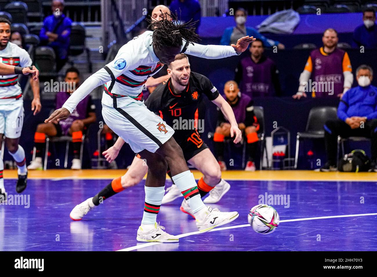 AMSTERDAM, NETHERLANDS - JANUARY 23: Zicky Te of Portugal during the ...