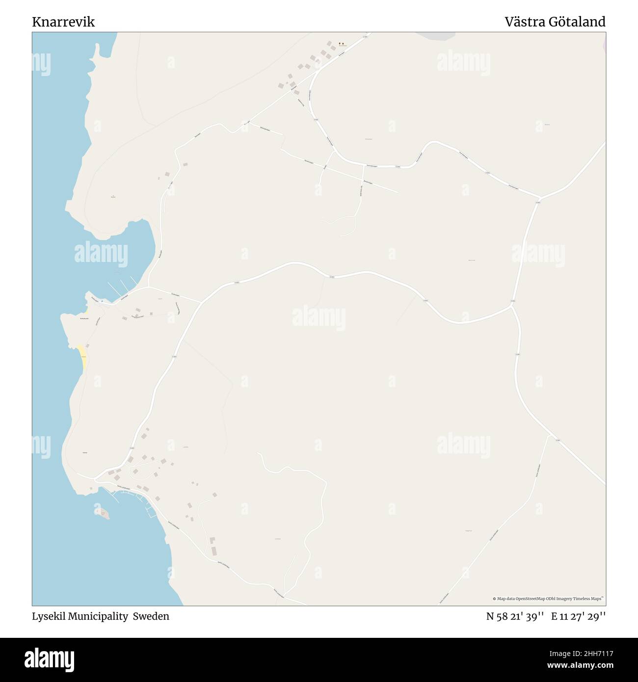 Knarrevik, Lysekil Municipality, Sweden, Västra Götaland, N 58 21' 39 ...