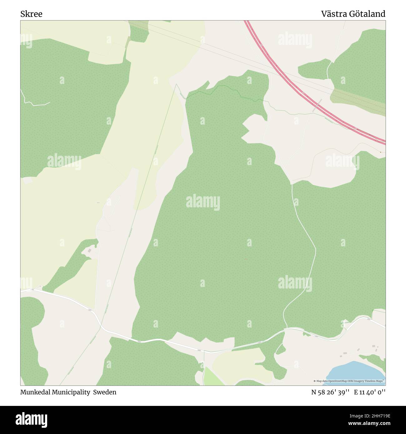 Skree, Munkedal Municipality, Sweden, Västra Götaland, N 58 26' 39'', E ...