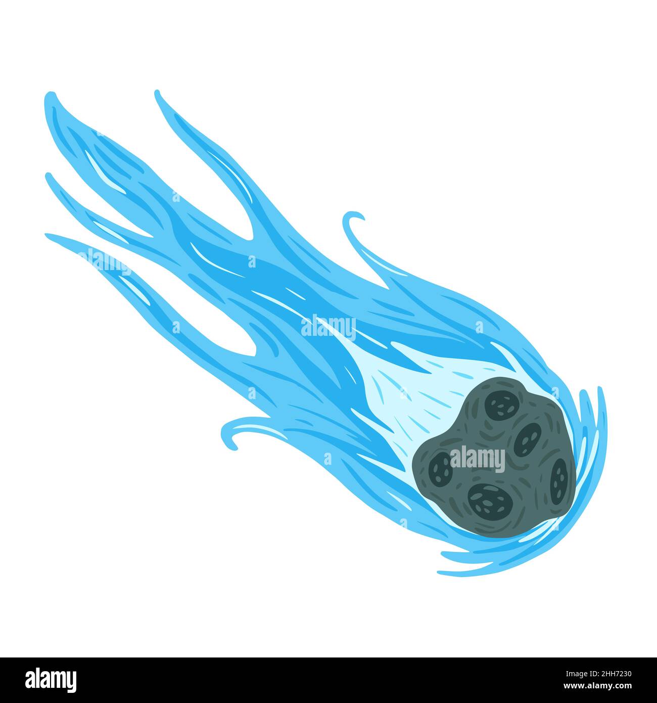 Vintage meteorite illustration hi-res stock photography and images - Alamy