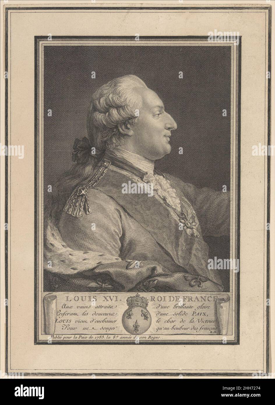 Louis XVI, King of France 1783 Anonymous, French, 18th century French ...