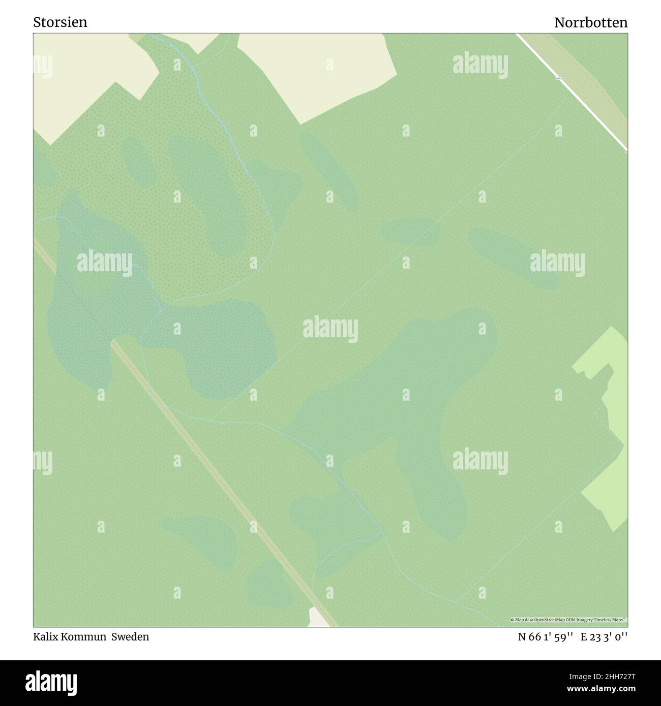 Storsien, Kalix Kommun, Sweden, Norrbotten, N 66 1' 59'', E 23 3' 0 ...