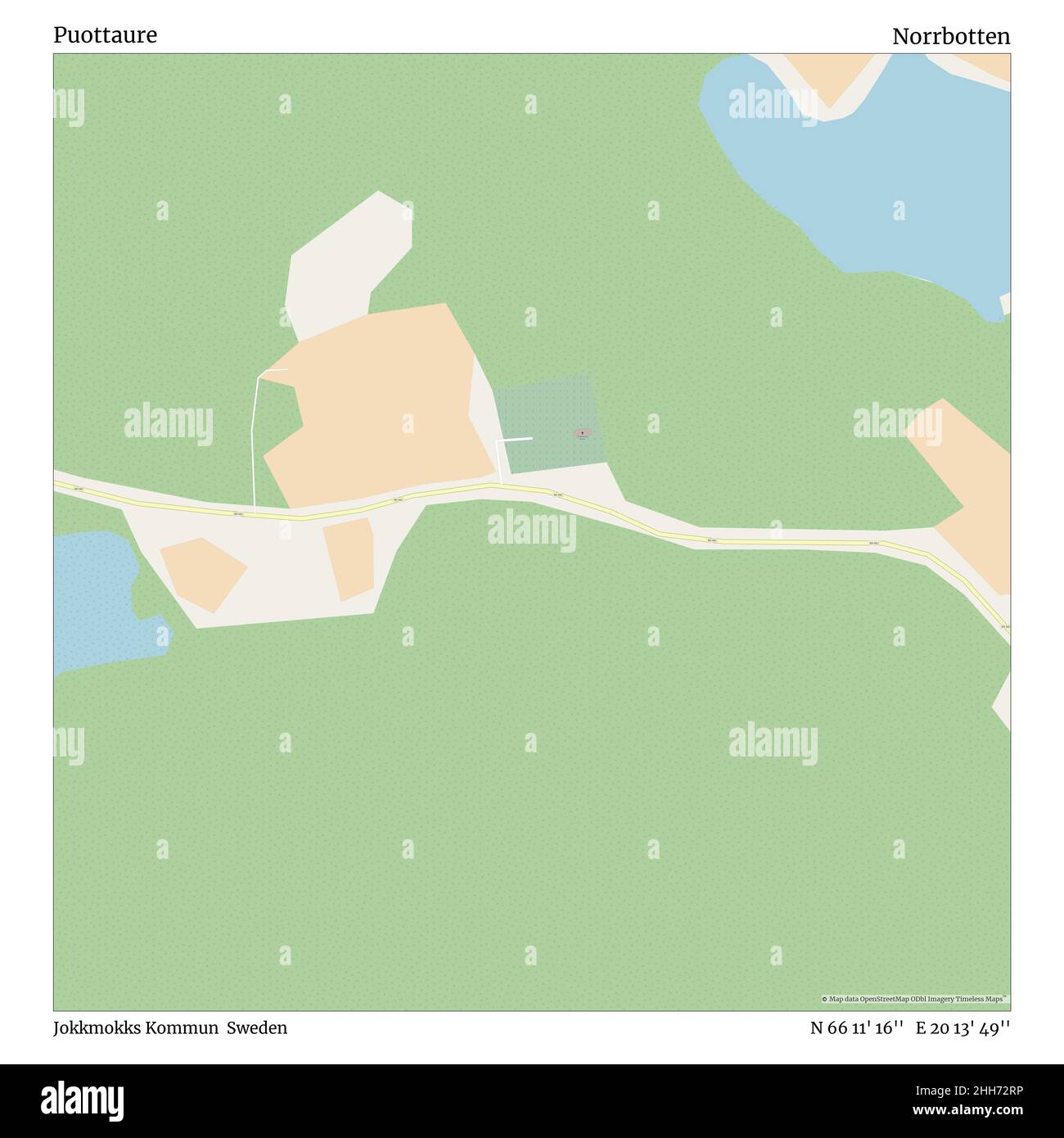 Puottaure, Jokkmokks Kommun, Sweden, Norrbotten, N 66 11' 16'', E 20 13 ...