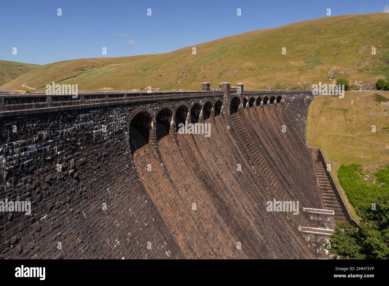 Claerwen dam hi-res stock photography and images - Alamy