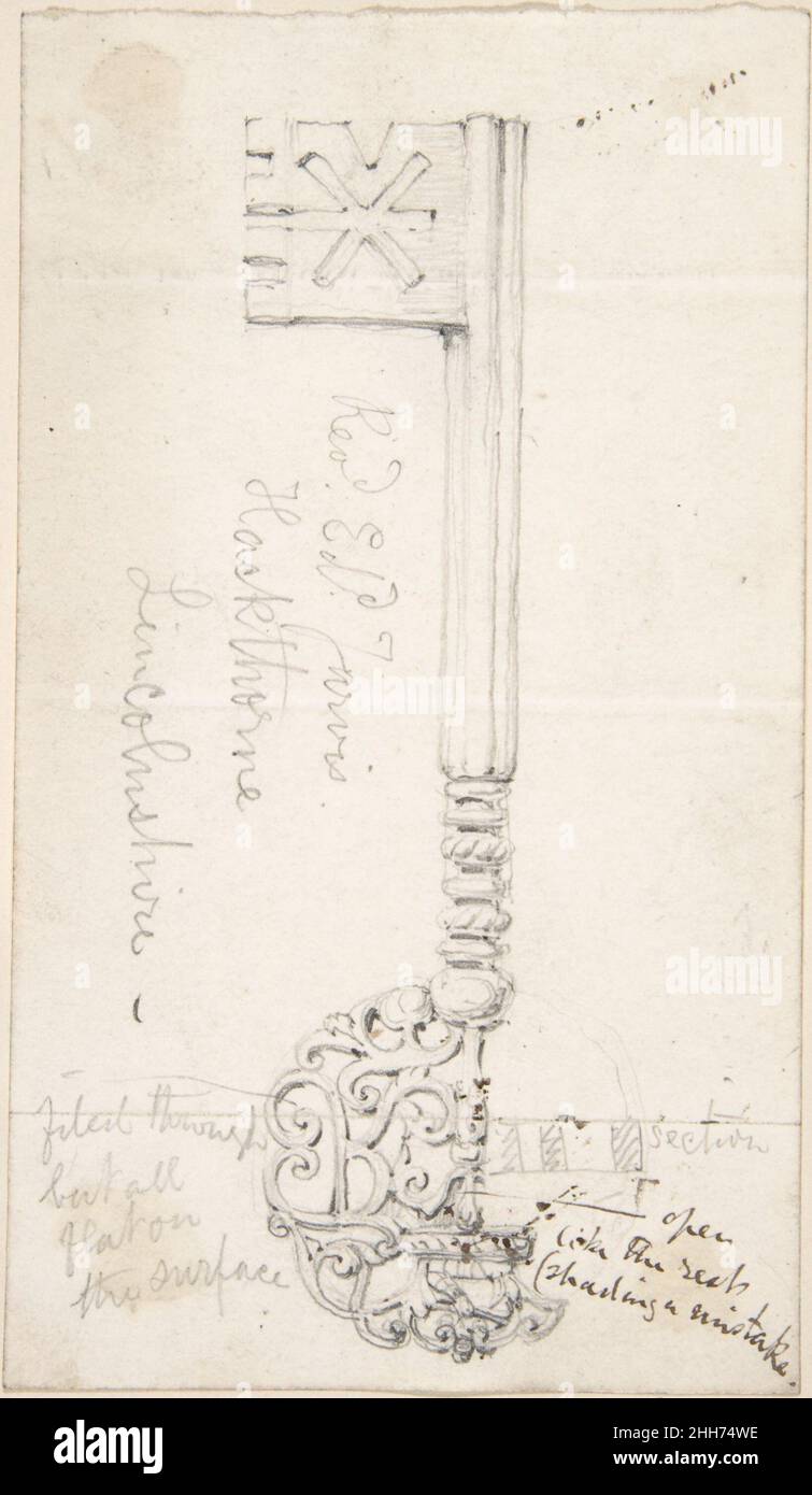 Key from Lincolnshire Church second half 19th century Anonymous ...