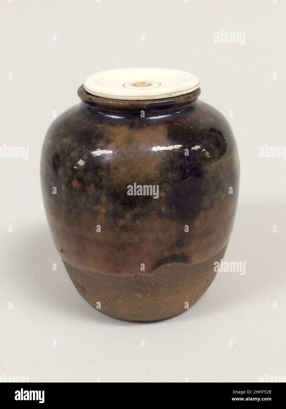 Tea Jar 17th century Japan. Tea Jar. Japan. 17th century. Clay covered ...