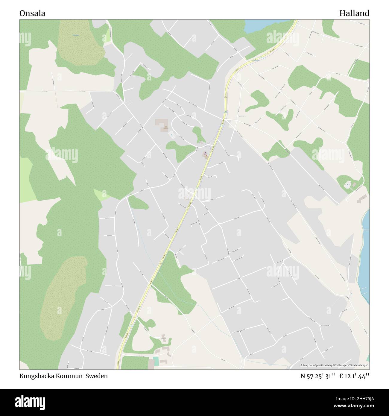 Map of kungsbacka hi-res stock photography and images - Alamy