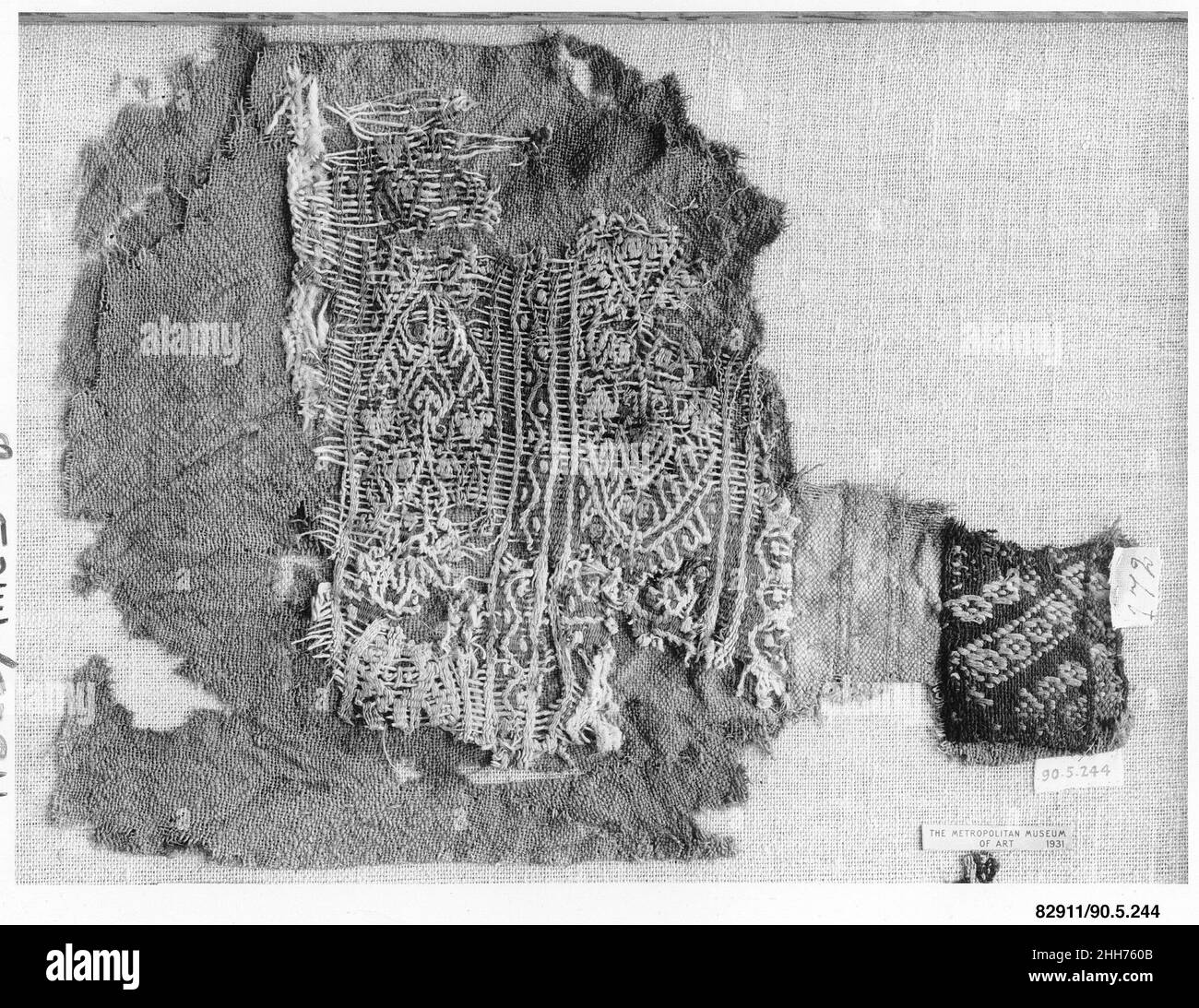 Textile Fragment 5th–6th century. Textile Fragment 443730 Stock Photo ...