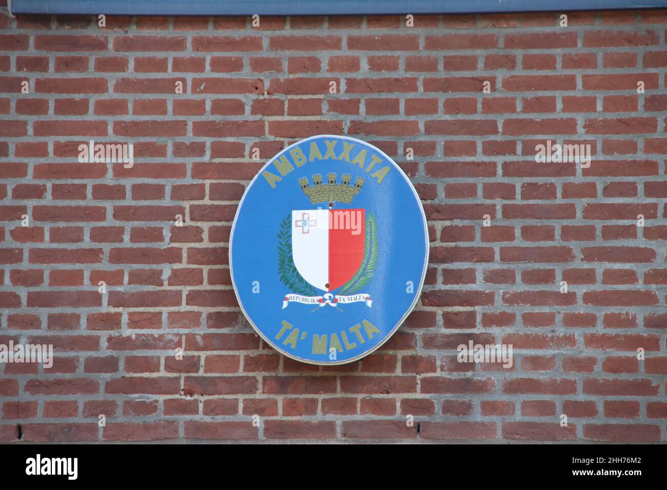Embassy of Malta at the Carnegielaan in The Hague the Netherlands Stock ...