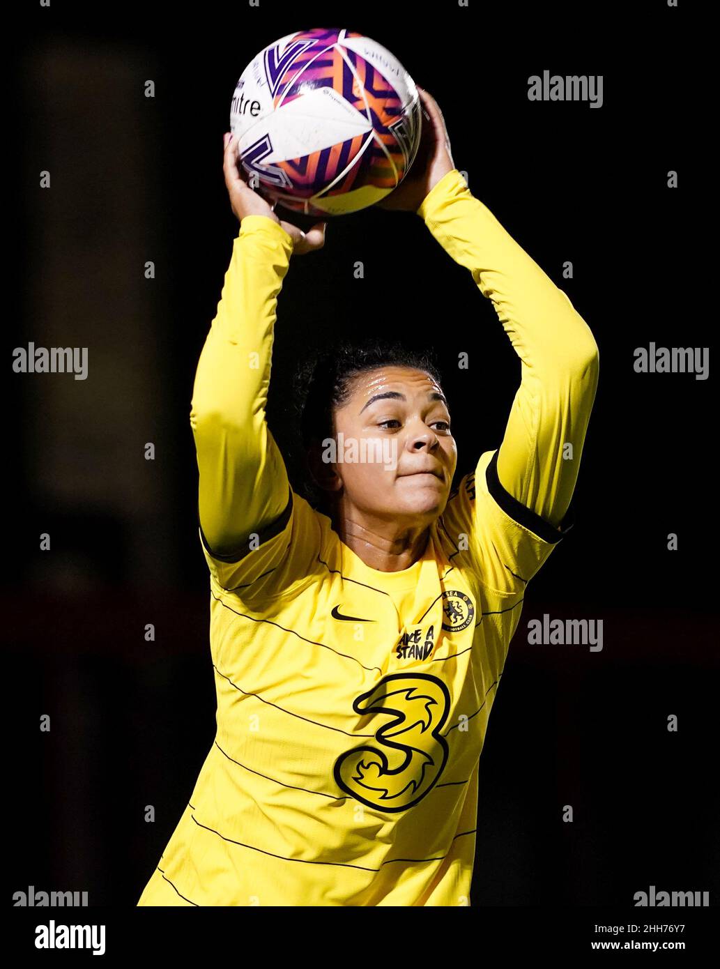 Chelsea’s Jess Carter during the Continental Women's League Cup quarter ...