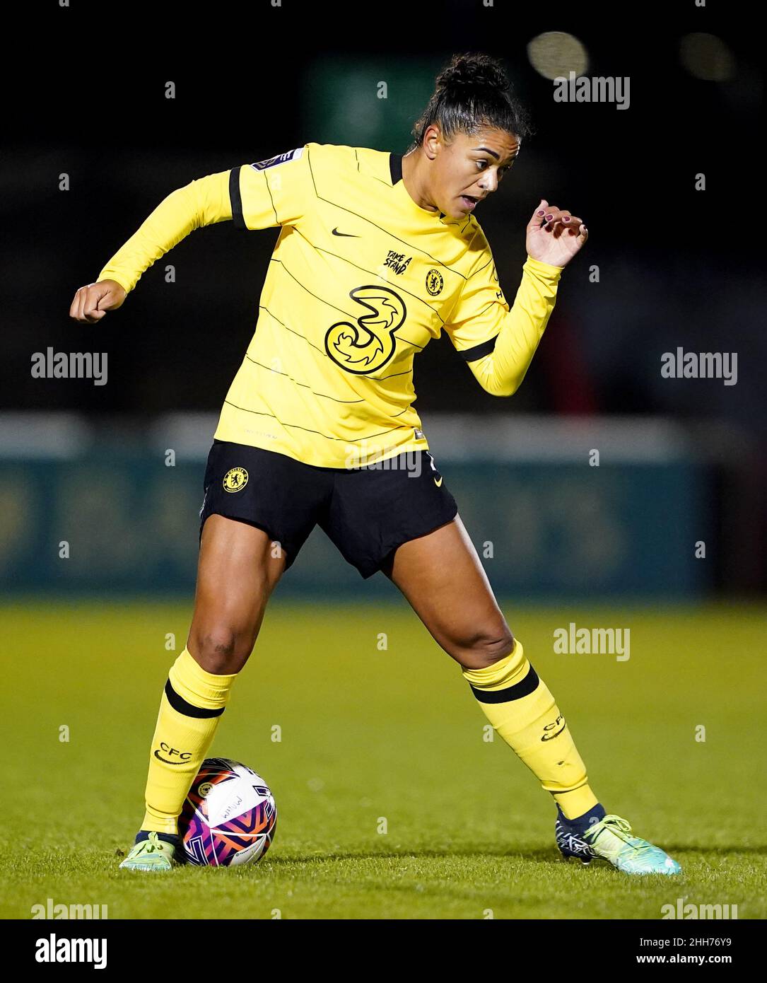 Chelsea’s Jess Carter during the Continental Women's League Cup quarter ...