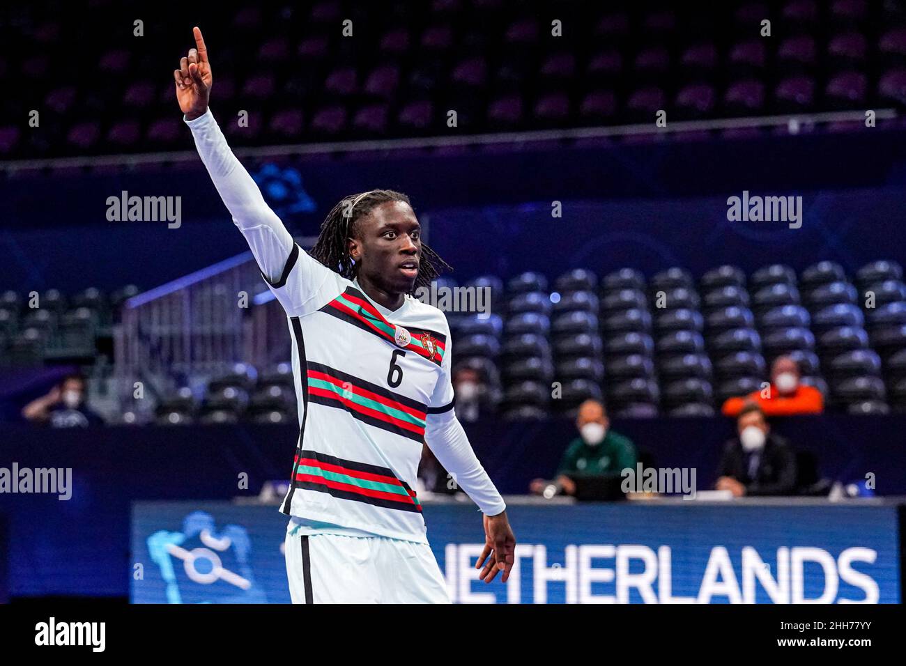 AMSTERDAM, NETHERLANDS - JANUARY 23: Zicky Te of Portugal during the ...