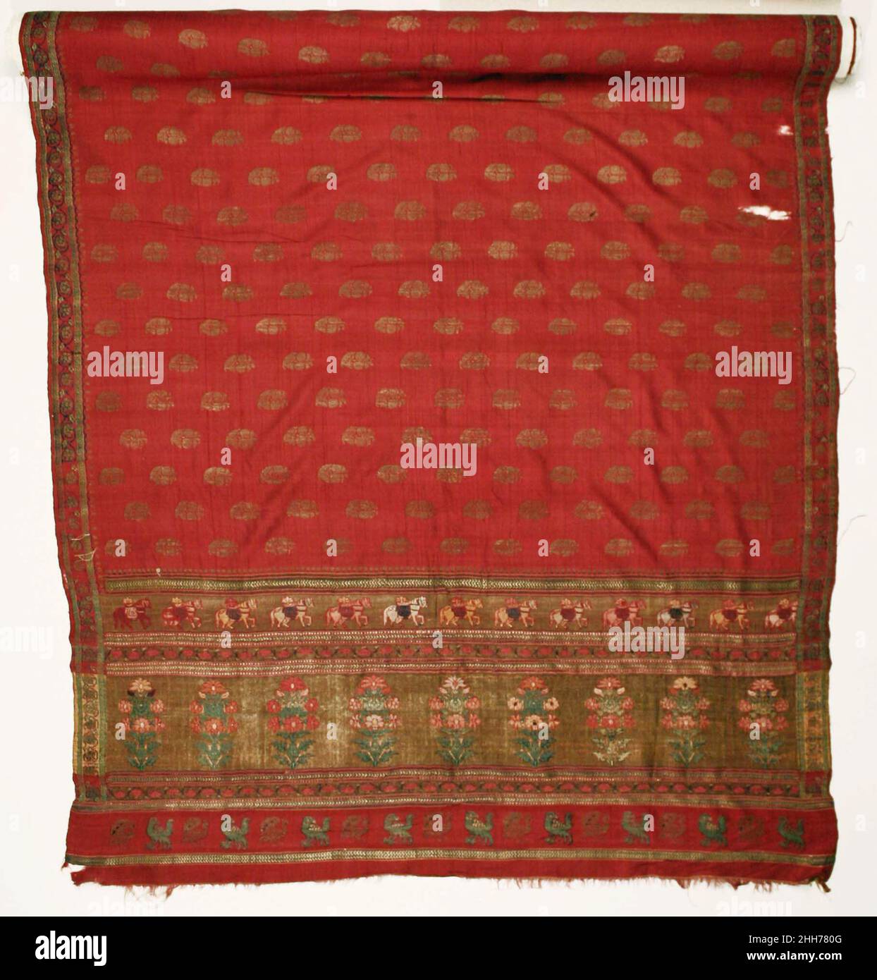 Sari 18th century India. Sari 126455 Stock Photo - Alamy