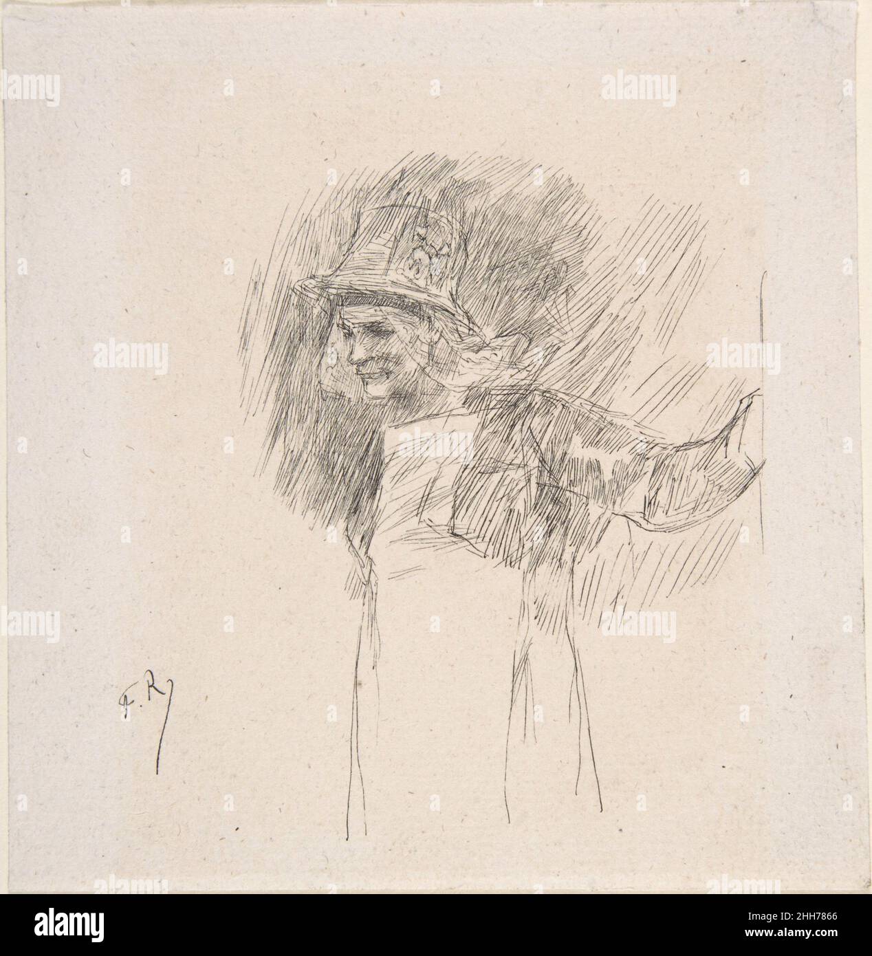 The Old Flemish Woman (La Vieille Flamande) Félicien Rops Belgian. The ...