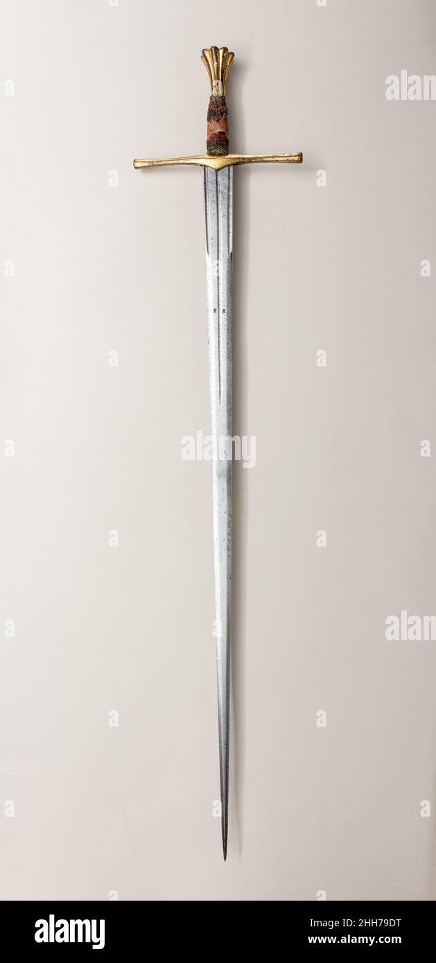 Thrusting Sword (Spada da Stocco) ca. 1500 probably Italian or Spanish ...
