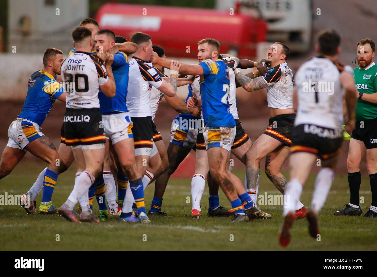Bradford, UK. 23rd Jan, 2022. Odsal Stadium, Bradford, West Yorkshire ...