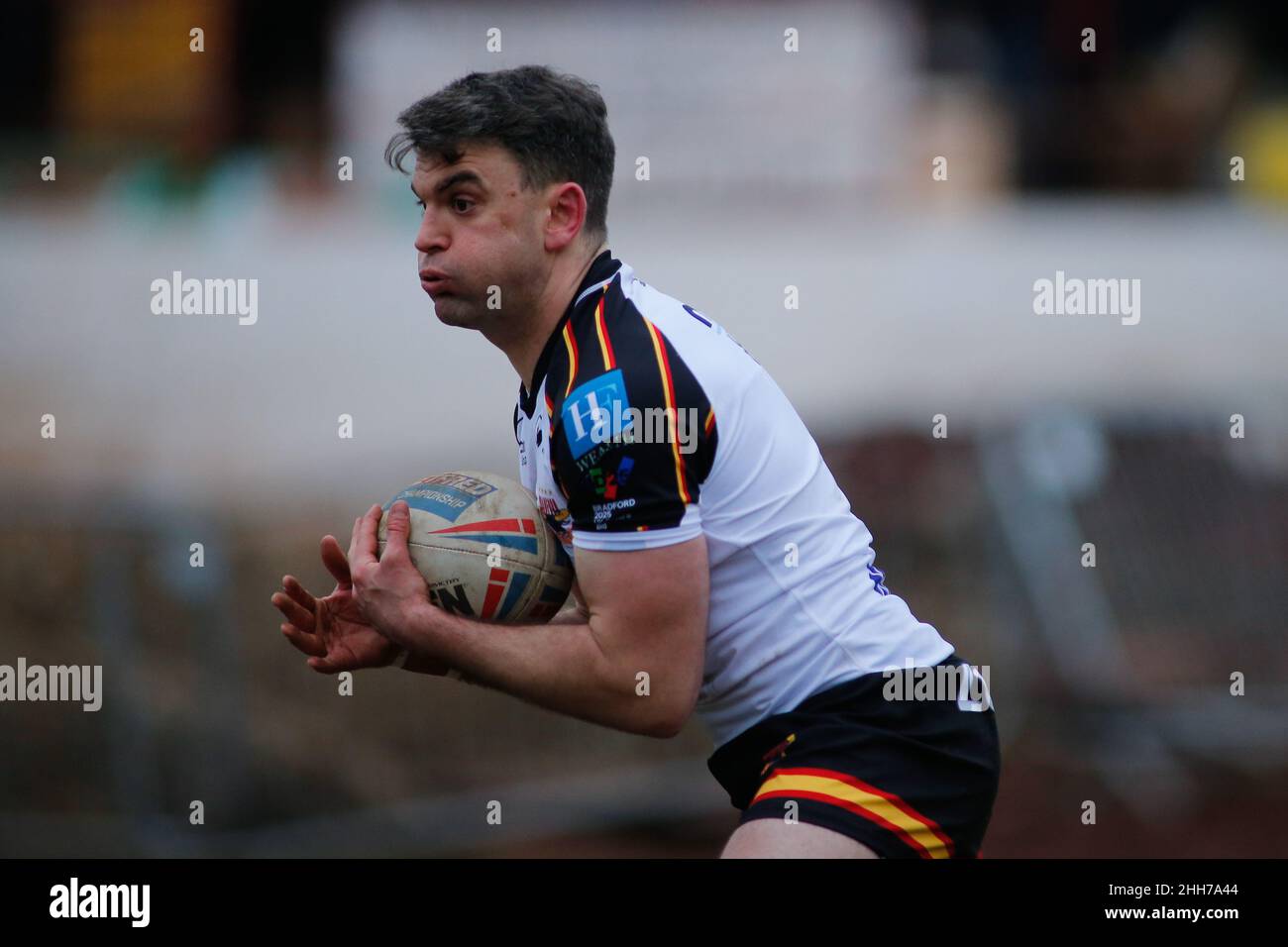 Bradford, UK. 23rd Jan, 2022. Odsal Stadium, Bradford, West Yorkshire ...