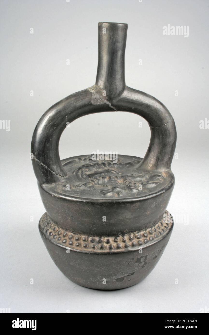 Stirrup Spout Bottle with Stacked Containers 2nd–6th century Moche ...
