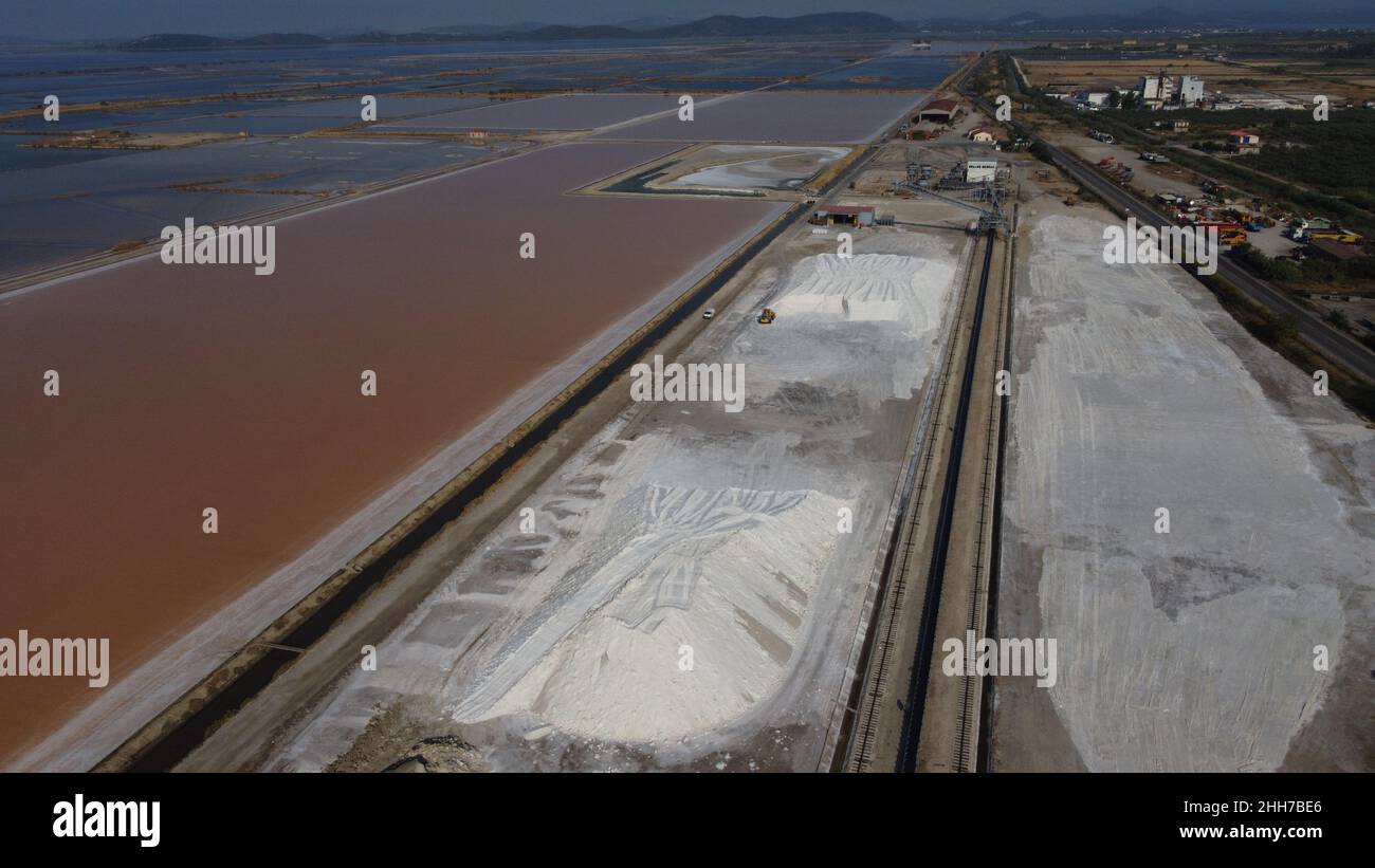 Mesologgi saltworks hi-res stock photography and images - Alamy