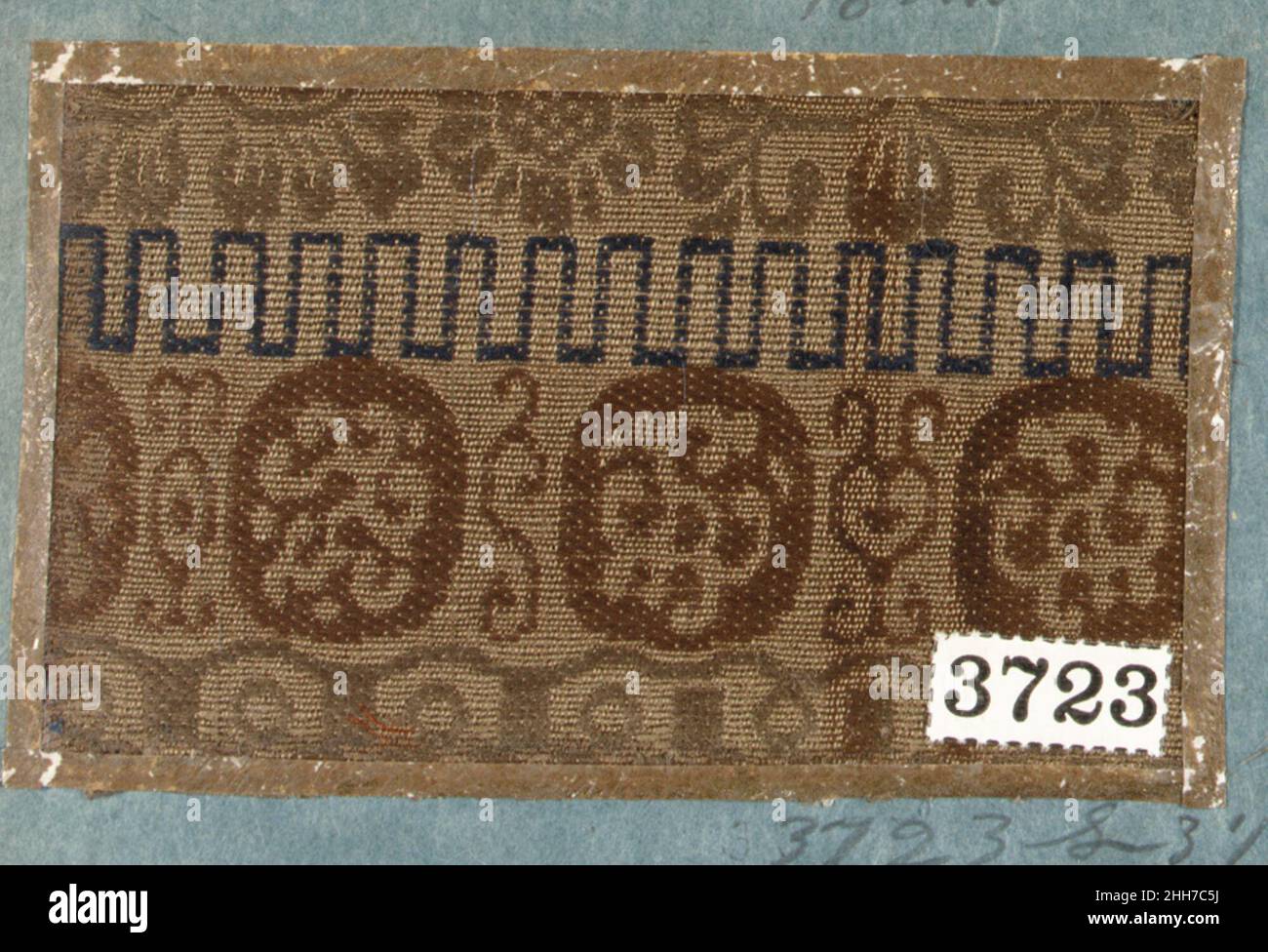 Textile Sample from Sample Book 19th century Japan. Textile Sample from ...