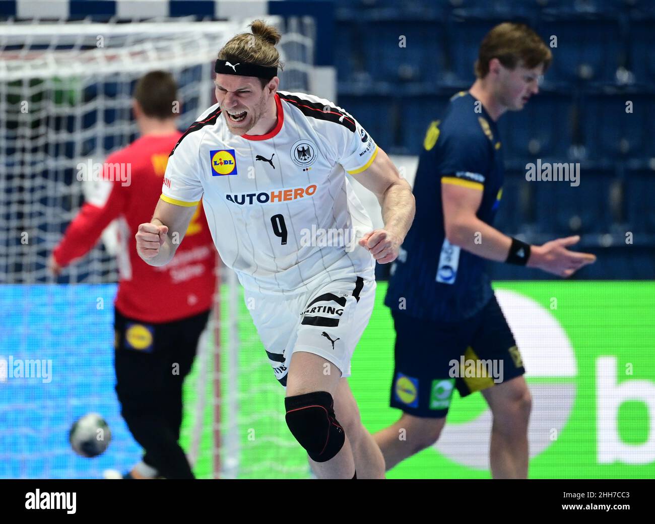Bratislava, Slovakia. 23rd Jan, 2022. Handball, European Championship ...