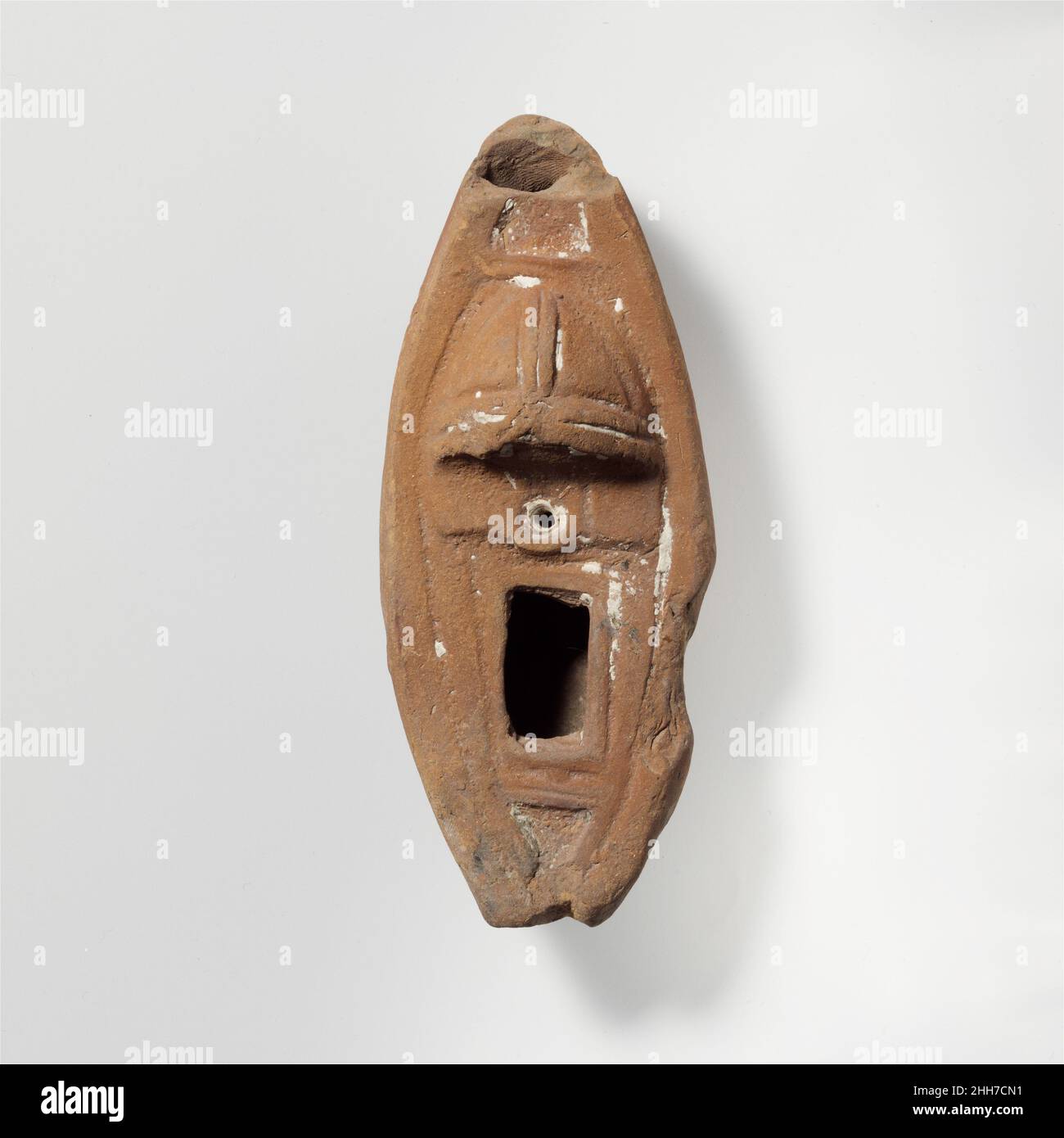Terracotta model of a Nile boat ca. 2nd century A.D. Roman, Egyptian It ...