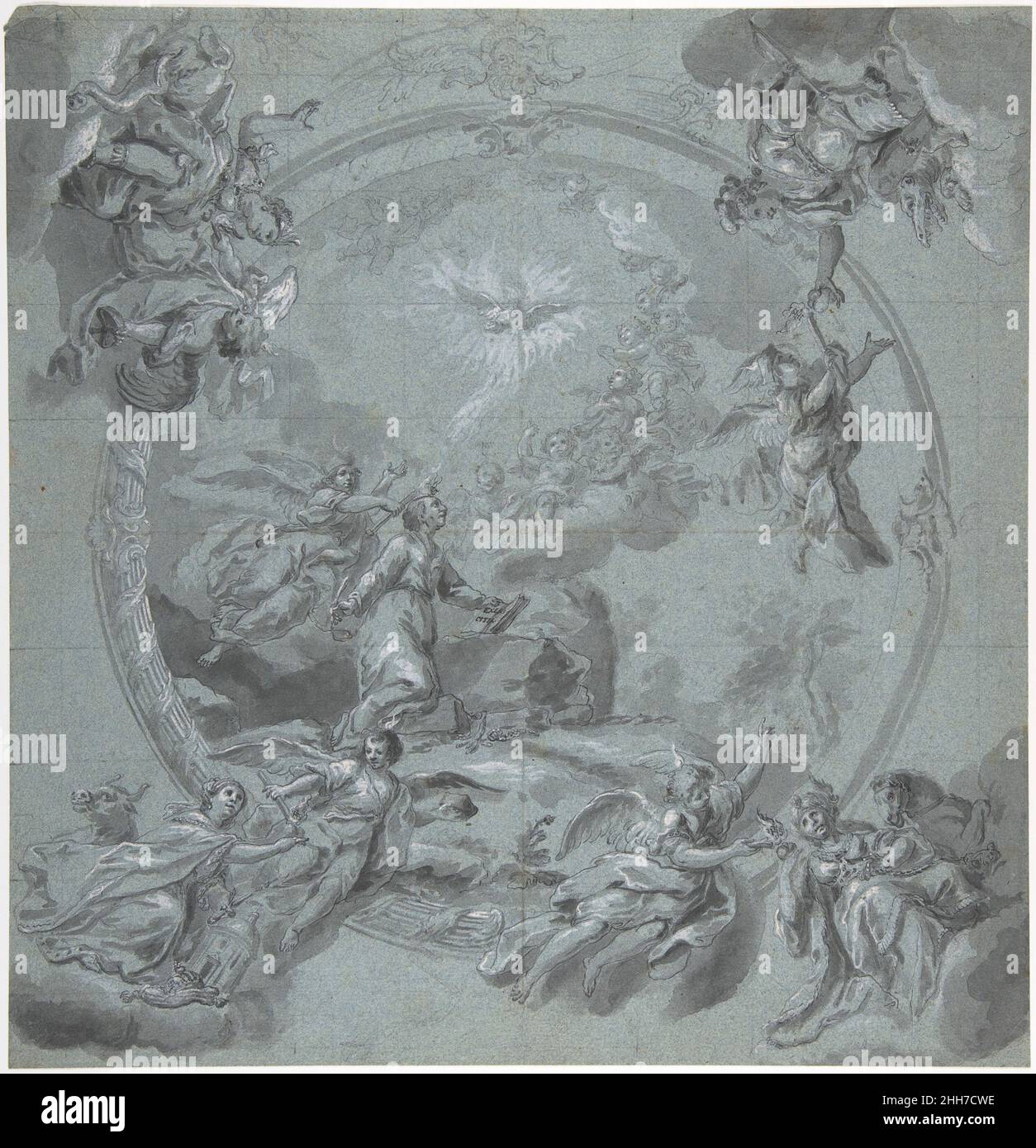 Saint Ignatius of Loyola and Allegories of the Four Continents 1715–60 ...