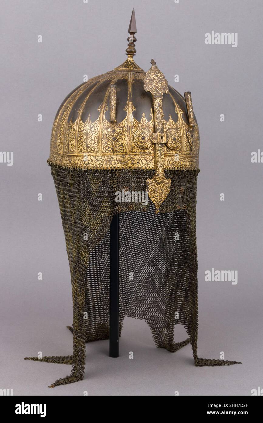Helmet 18th century Indian, Mughal. Helmet. Indian, Mughal. 18th ...
